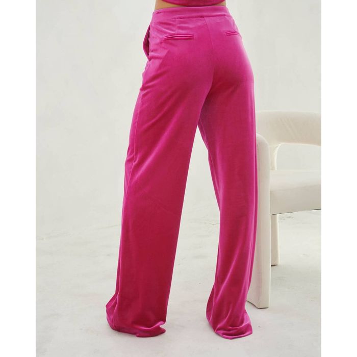 Karina Grimaldi Vanna Pants In Hot Pink | Grailed