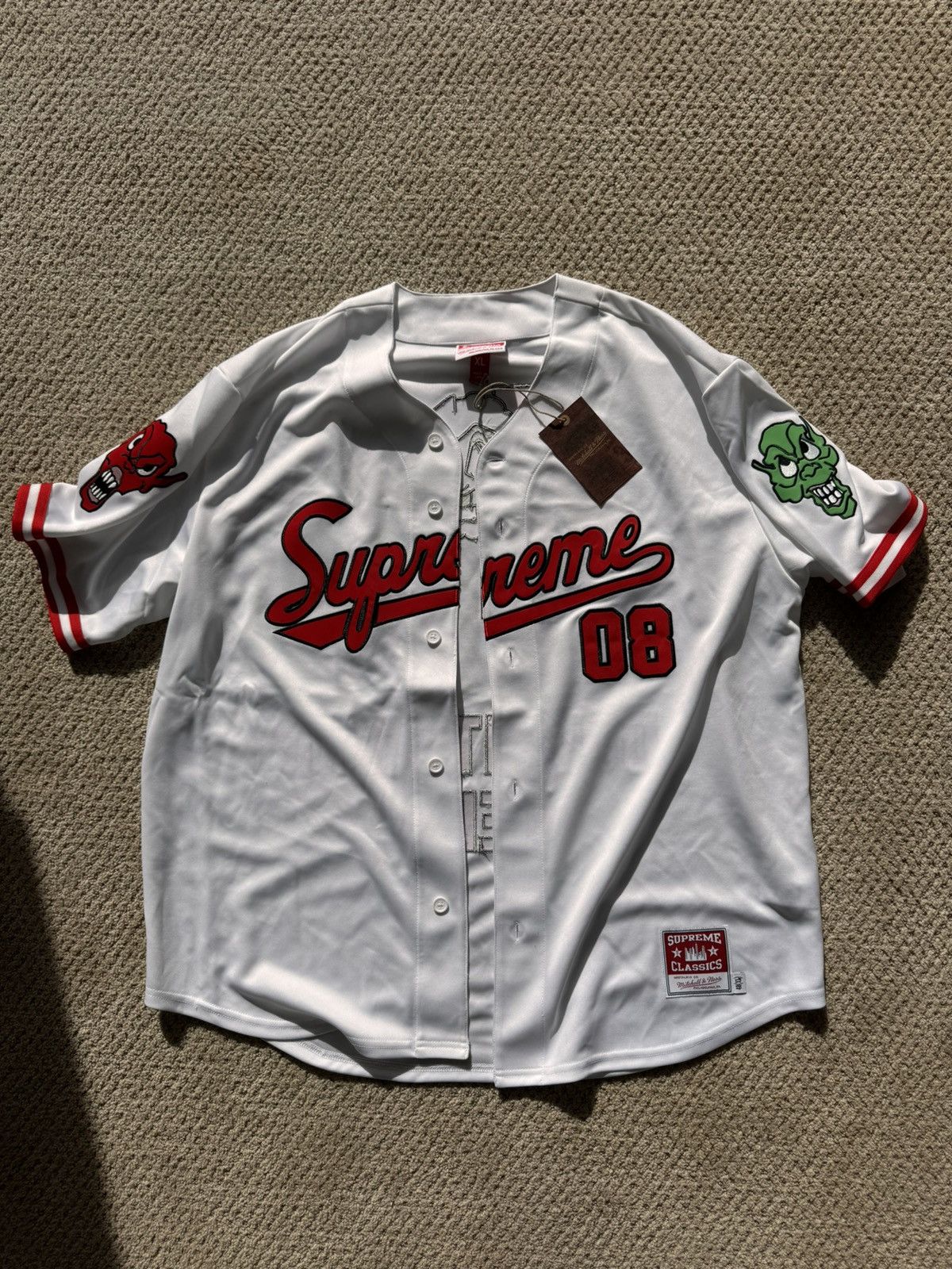 Supreme ***RARE SUPREME DOWNTOWN HELL JERSEY | Grailed