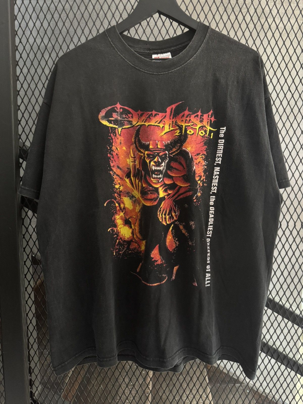Ozzy Osbourne Vintage 2001 Ozzfest Ozzy Manson Slipknot Linkin Park ...