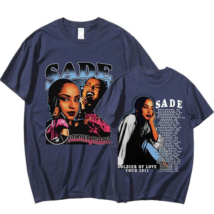 Vintage #12 90s Singer Sade Soldier of Love Tour Concert Print | Grailed