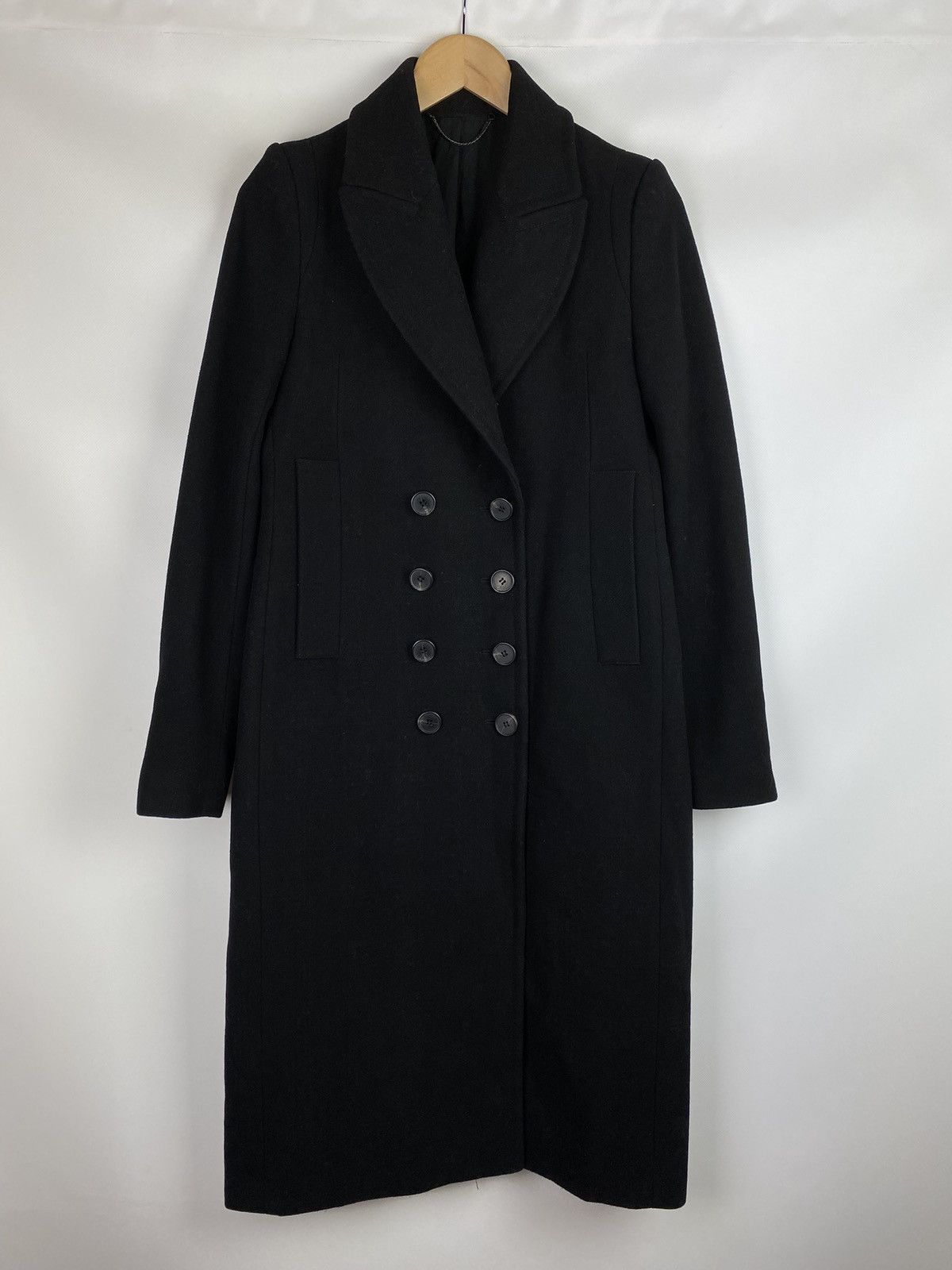 Allsaints × Luxury Allsaints ladies double breasted Blair shadow coat ...