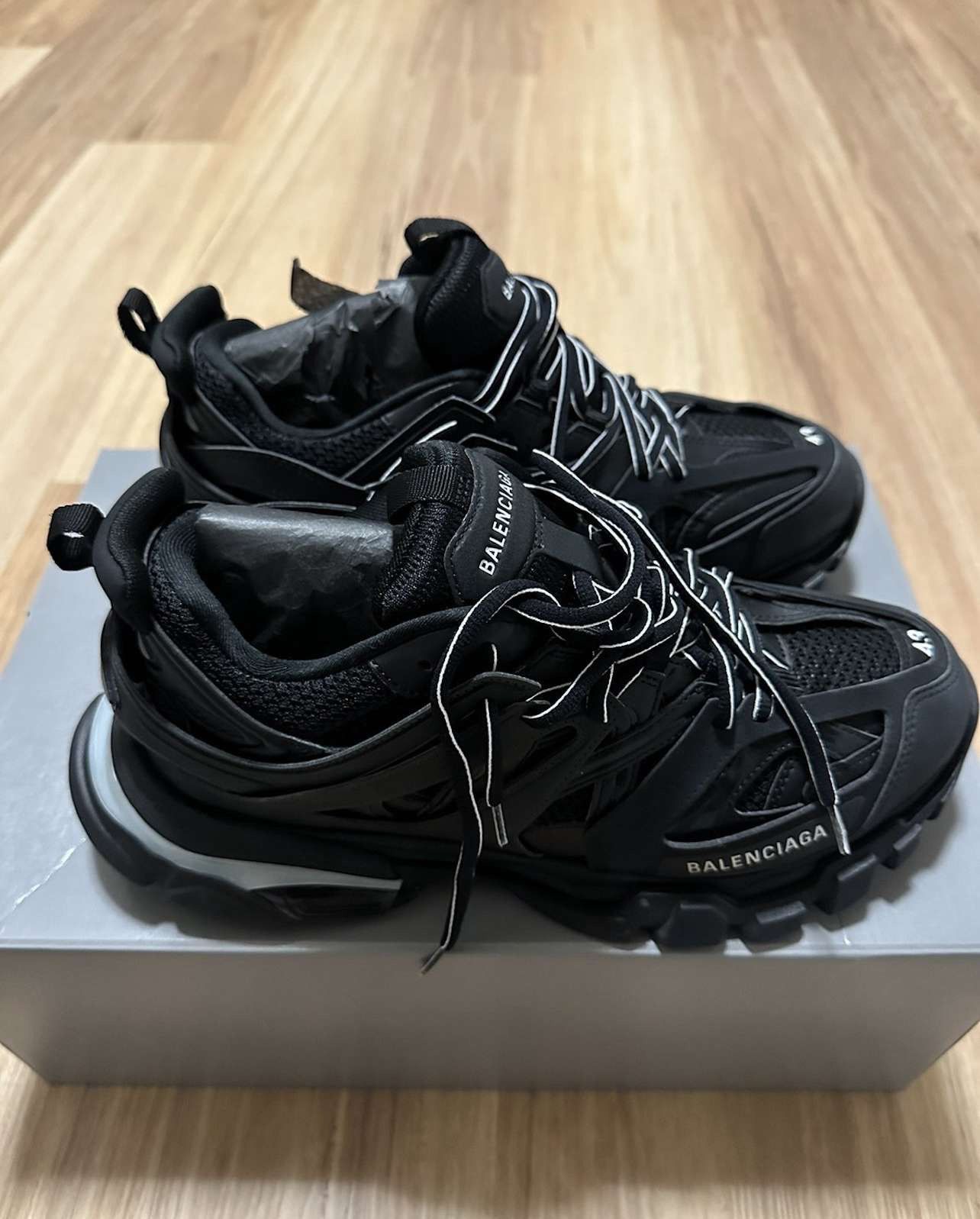 Balenciaga Balenciaga LED track runners | Grailed