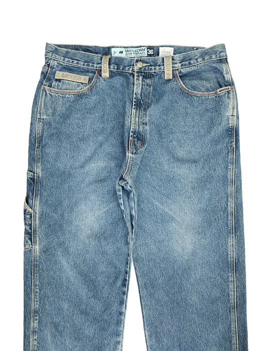 Archival Clothing Vintage 90s Baggy Jeans Mecca Carpenter Wide Leg ...
