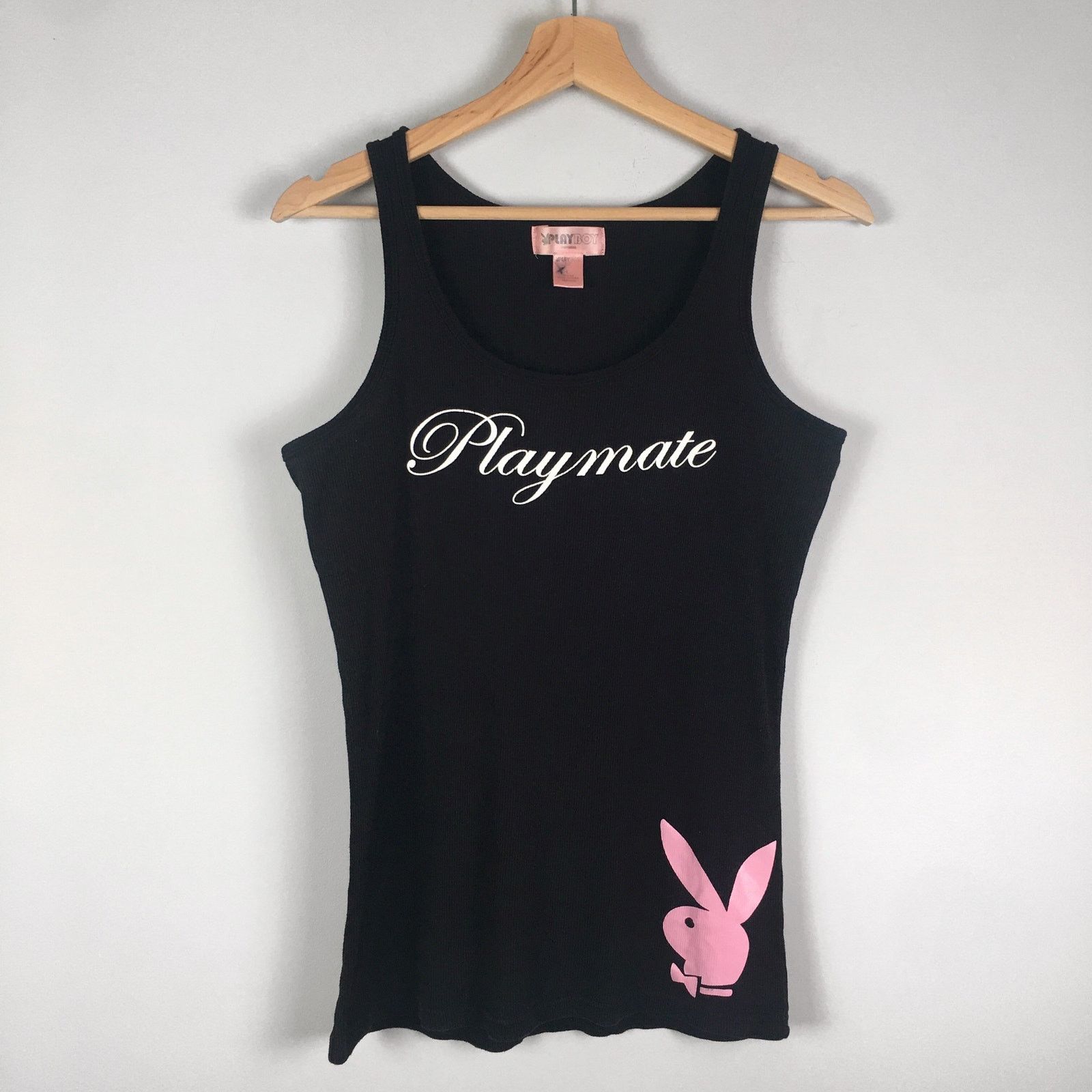 Vintage Y2K Playboy Playmate Tank Top Bunny Womens Large Vintage | Grailed