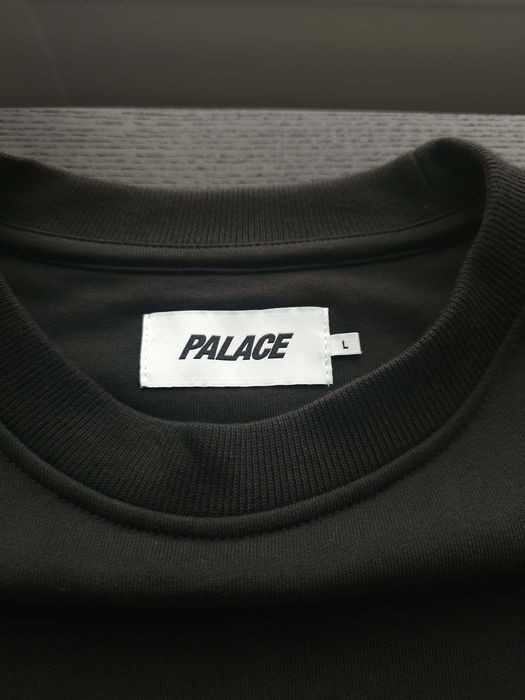 Palace Palace "Basically A Crew" Crewneck Sweater | Grailed