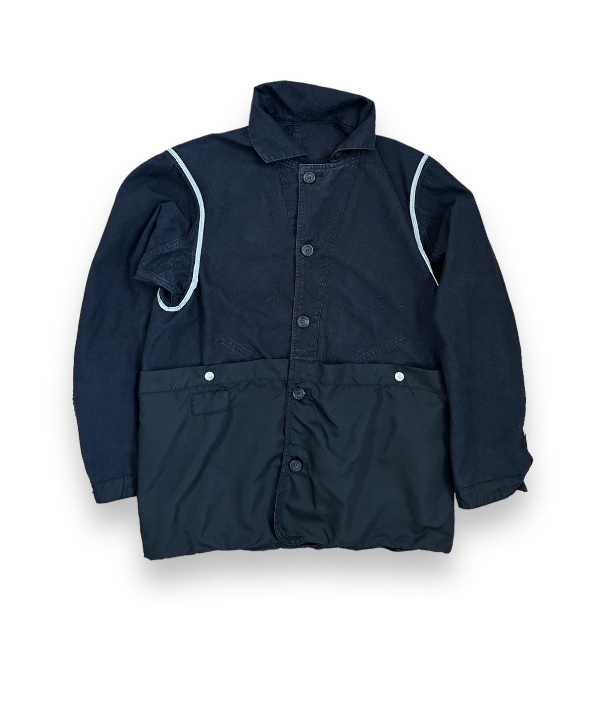 Our Legacy Our Legacy Rare Reversible Nylon Denim + Reflective Jacket ...