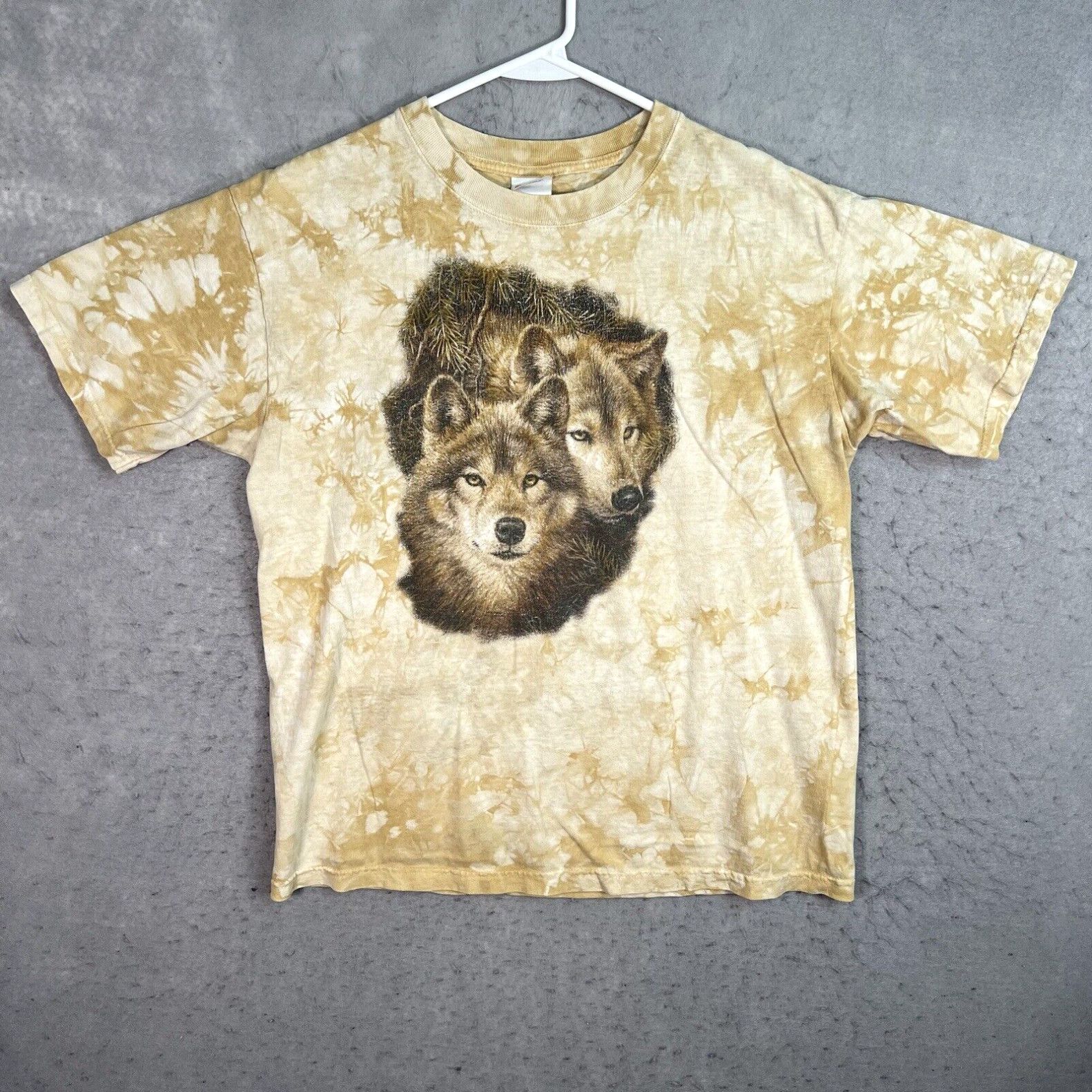 Anvil Vintage 90s Wolf Wolves Pack Wild Animals T Shirt Adult Medium ...