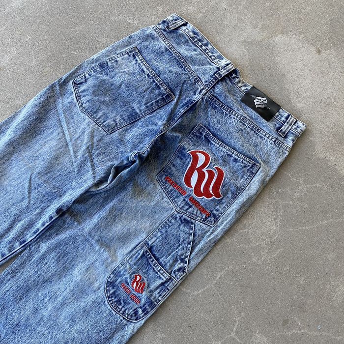 Rocawear Vintage Roca Wear Baggy Rap Jeans , JNCO style | Grailed