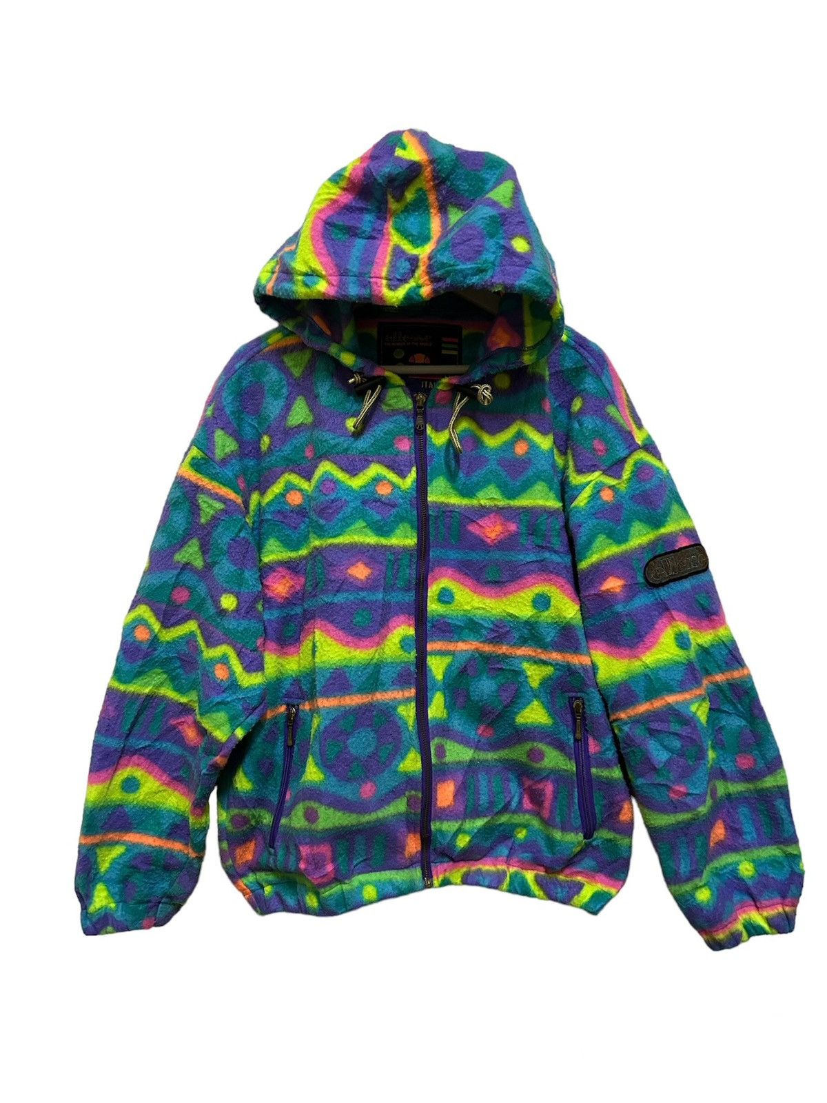 Designer × Ellesse × Outdoor Style Go Out! 💥RARE ELLESE MULTICOLOUR ...