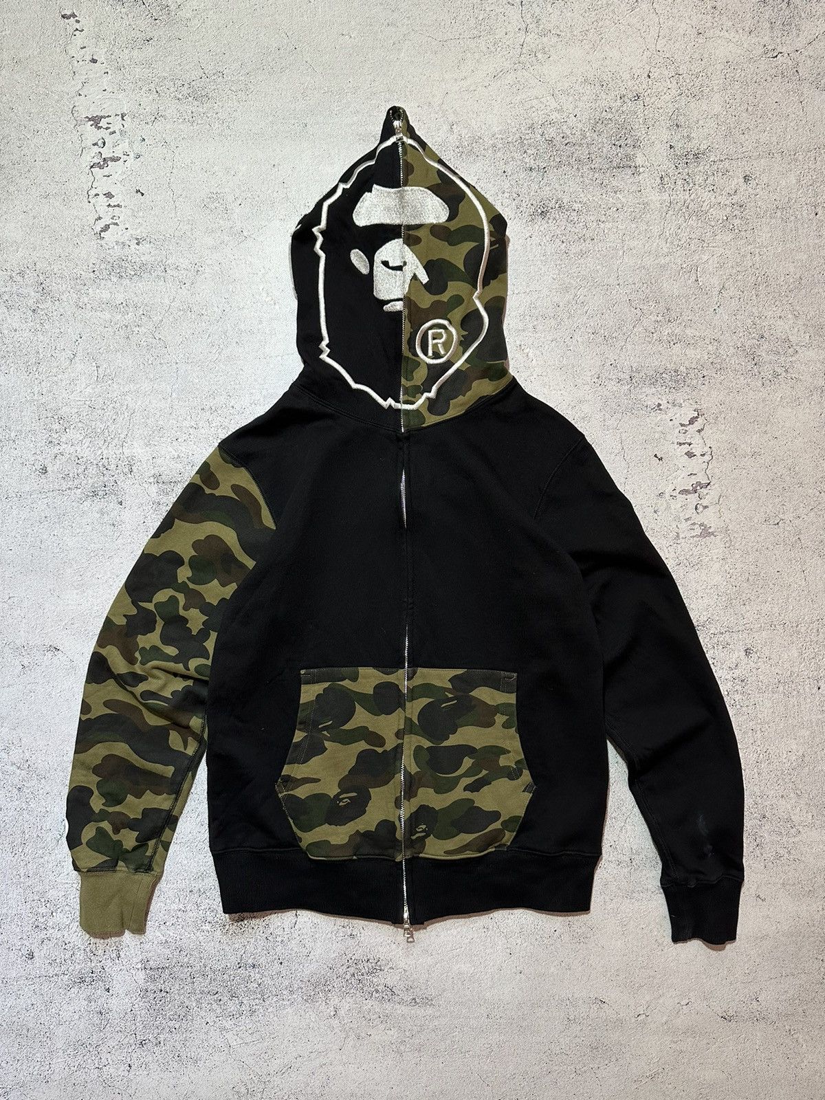 Japanese Brand × Streetwear × Vintage Full zip hoodie monkey | Grailed