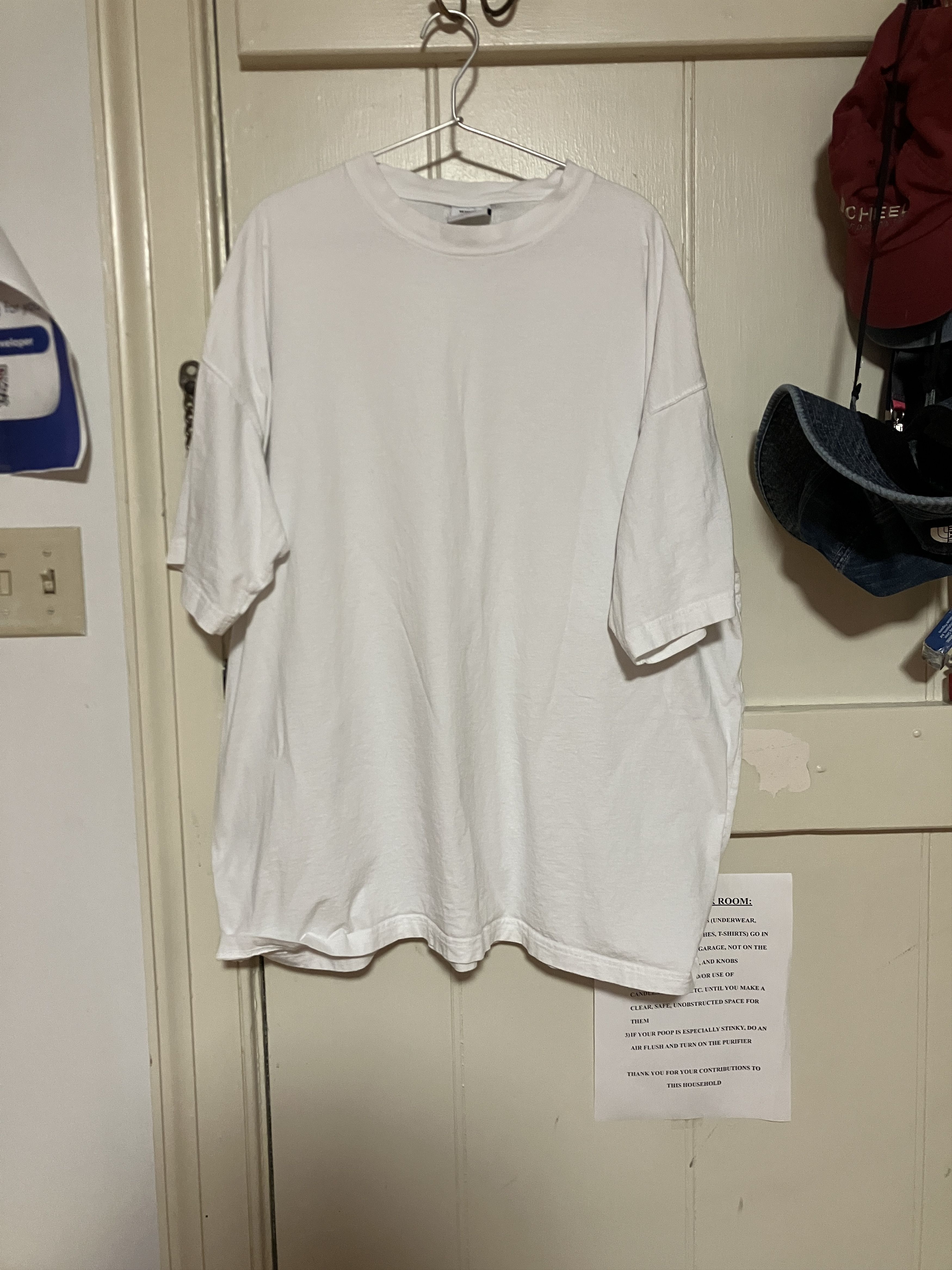 Vetements SS20 Oversized Blank Tee | Grailed