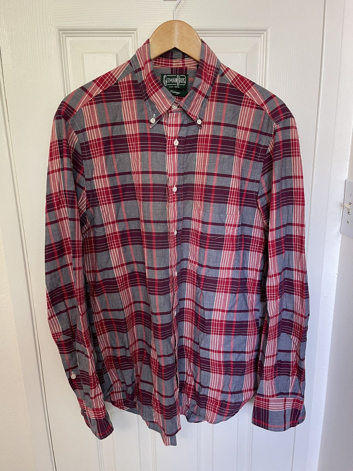 Gitman Bros. Vintage Gitman Bros. Vintage Madras Button Down Shirt ...