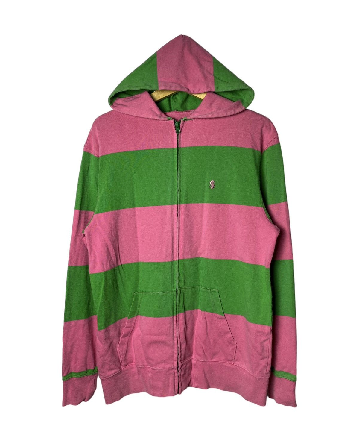 Art × Streetwear × Swagger swagger stripe hoodie small logo | Grailed