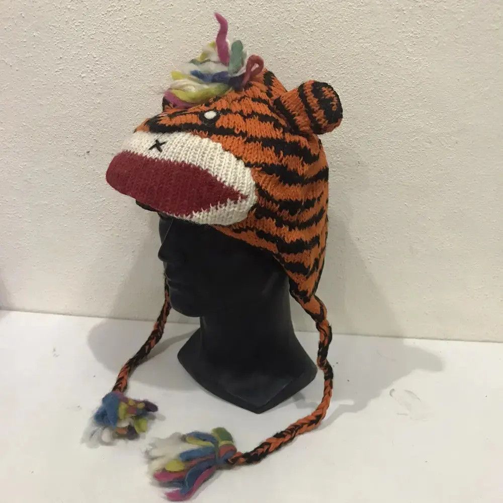 Cartoon Network Amina Tiger Face Bunny Horn Beanie Hat | Grailed