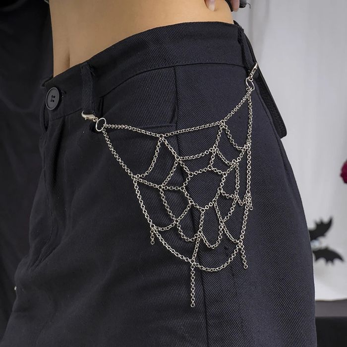 Cuban Link Chain Punk Rock Metal Pant Chain | Grailed