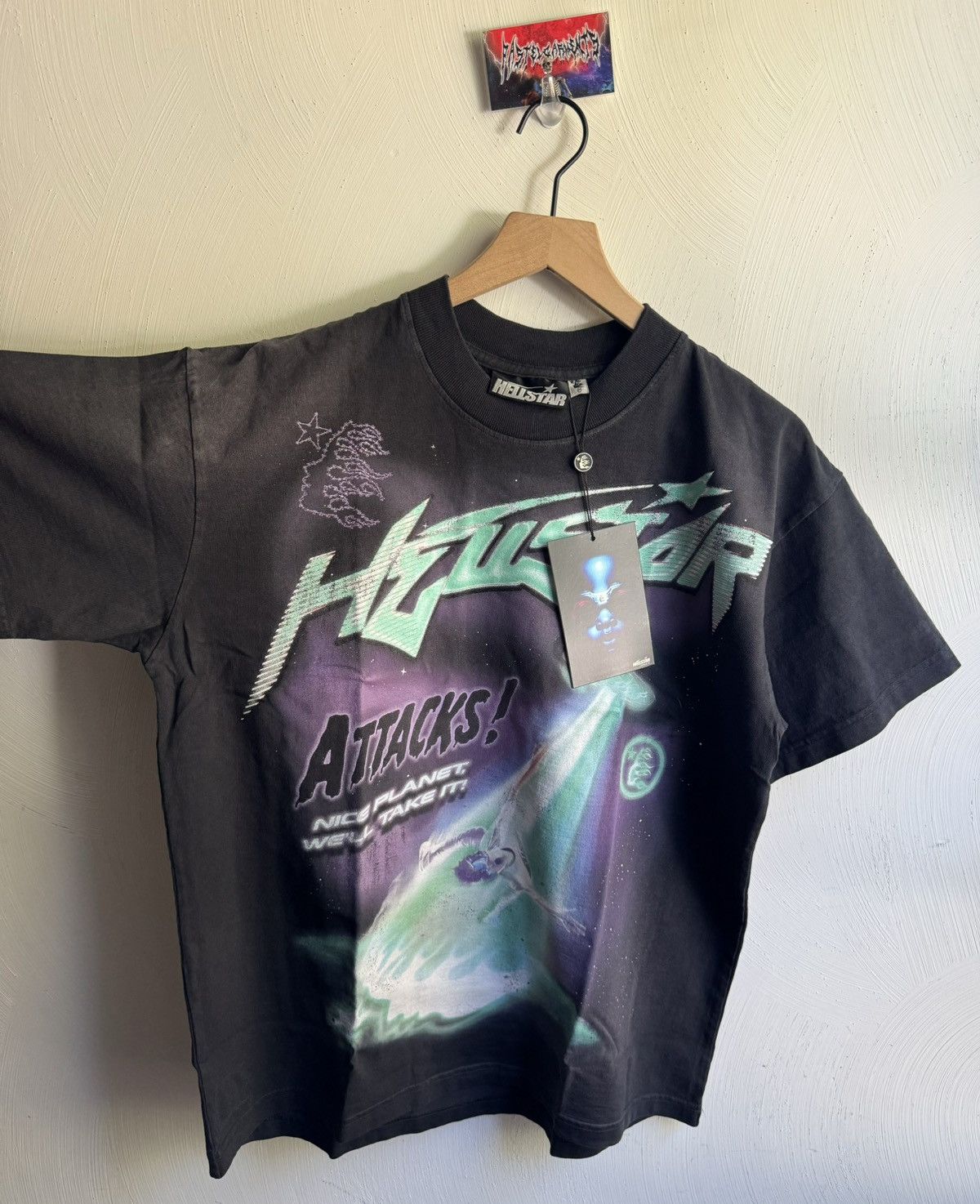 Streetwear Hellstar Attacks Tee | Grailed