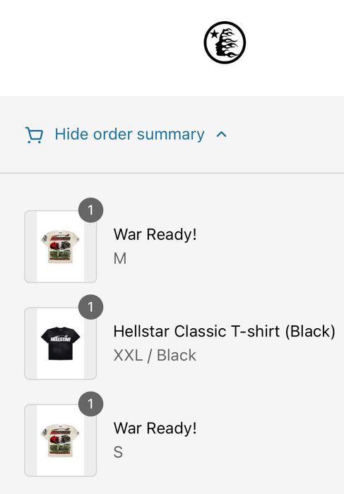 Streetwear Hellstar War Ready! Tee | Grailed