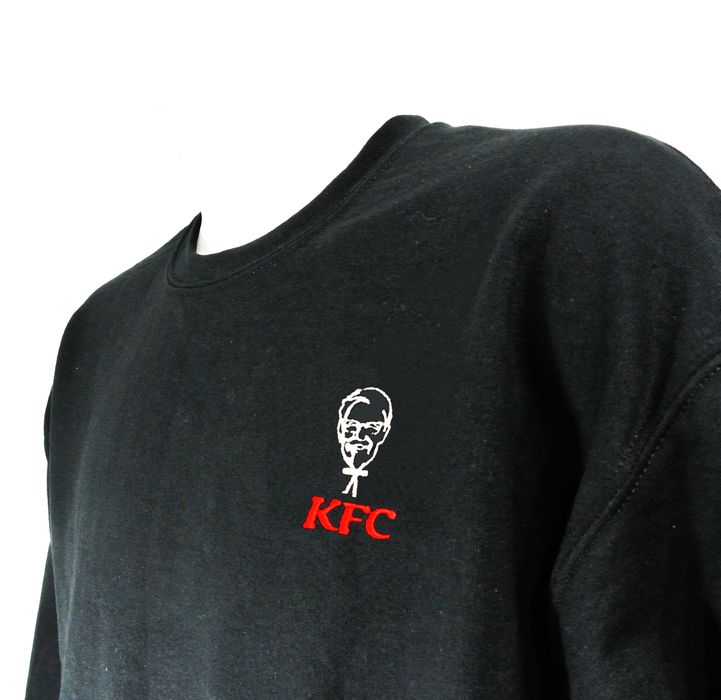 Gildan KFC Col. Sanders Kentucky Fried Chicken Uniform Sweatshirt | Grailed