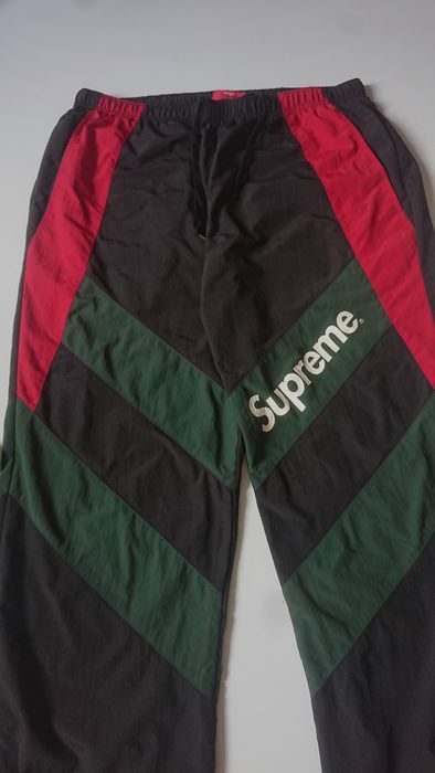 Supreme Supreme Paneled Track Pant Big Logo | Grailed