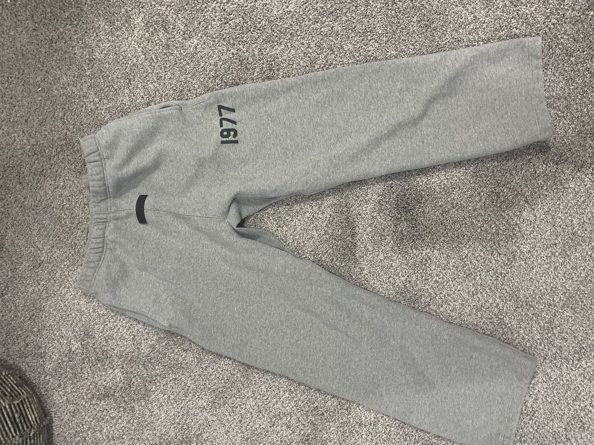 Fear of God Essentials grey sweats pants | Grailed