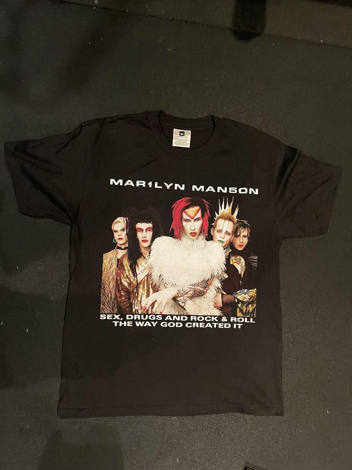Vintage UNWORN Vintage 1999 Marilyn Manson Rock Is Dead Tour Band T ...