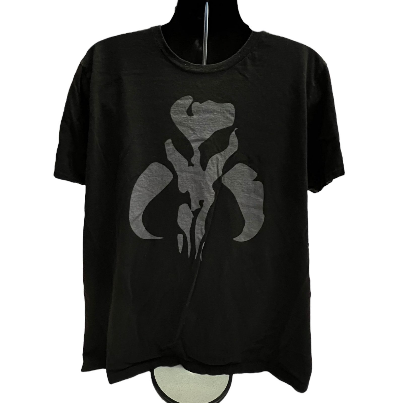 Star Wars Boba Fett Mythosaur Symbol Black Star Wars Shirt | Grailed