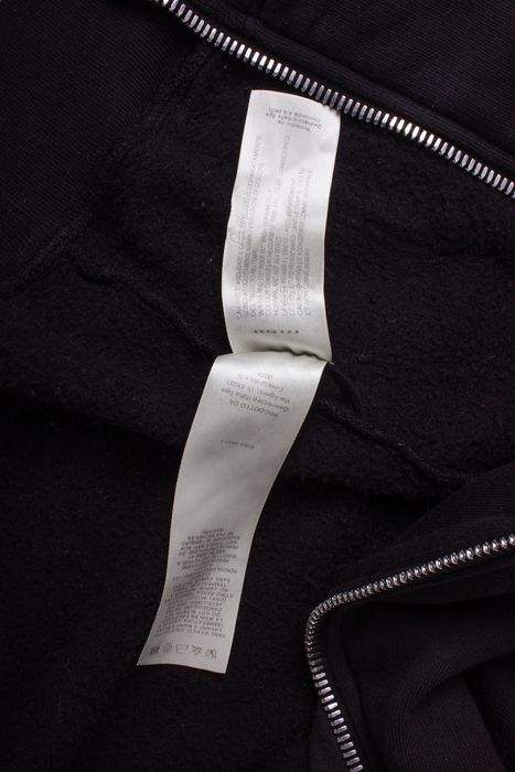 Rick Owens RICK OWENS DRKSHDW BLACK COTTON MOUNTAIN WIZARD HOODIE | Grailed