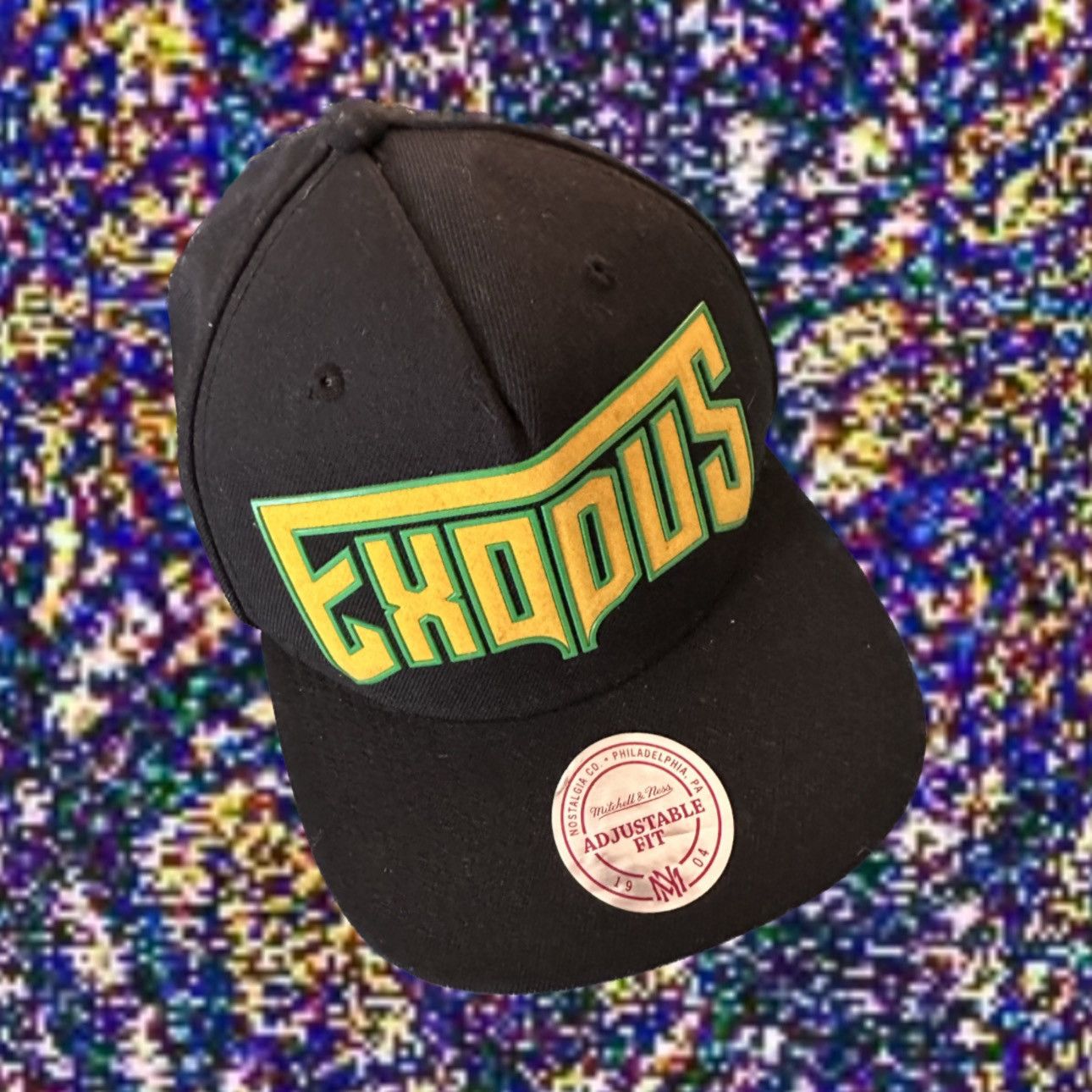 Mitchell & Ness × Palm Angels Palm Angels x Mitchell & Ness Exodus Hat ...