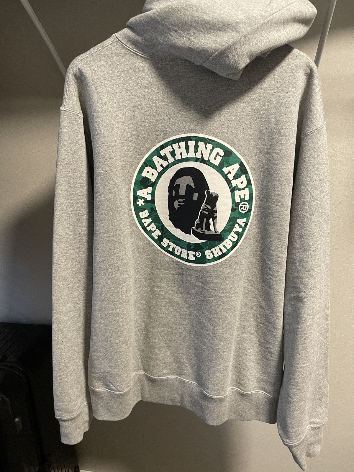 Bape Bape Shibuya Store Exclusive Full Zip Hoodie | Grailed