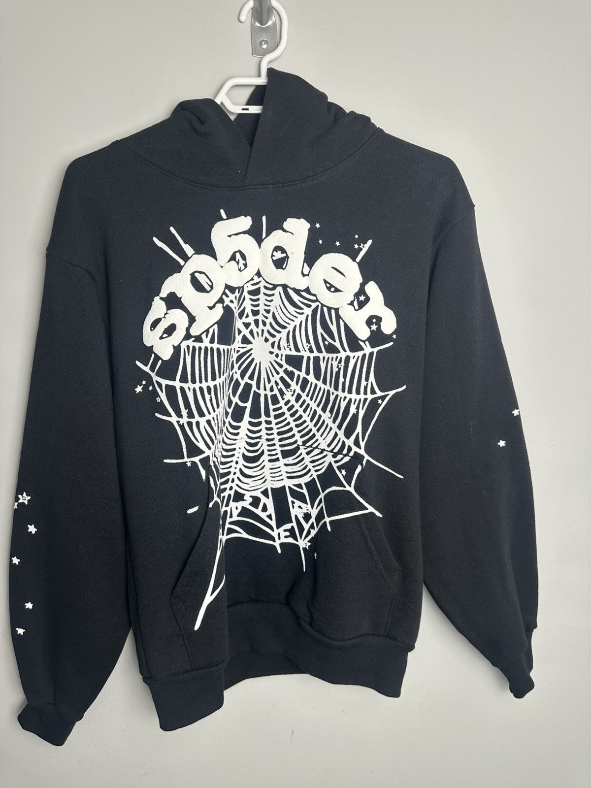 Spider Worldwide Sp5der OG Web hoodie black | Grailed