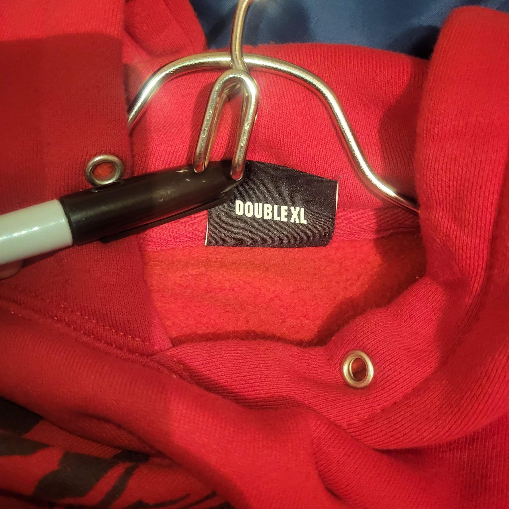 Revenge Revenge Bones Skull Red Hoodie XXL | Grailed
