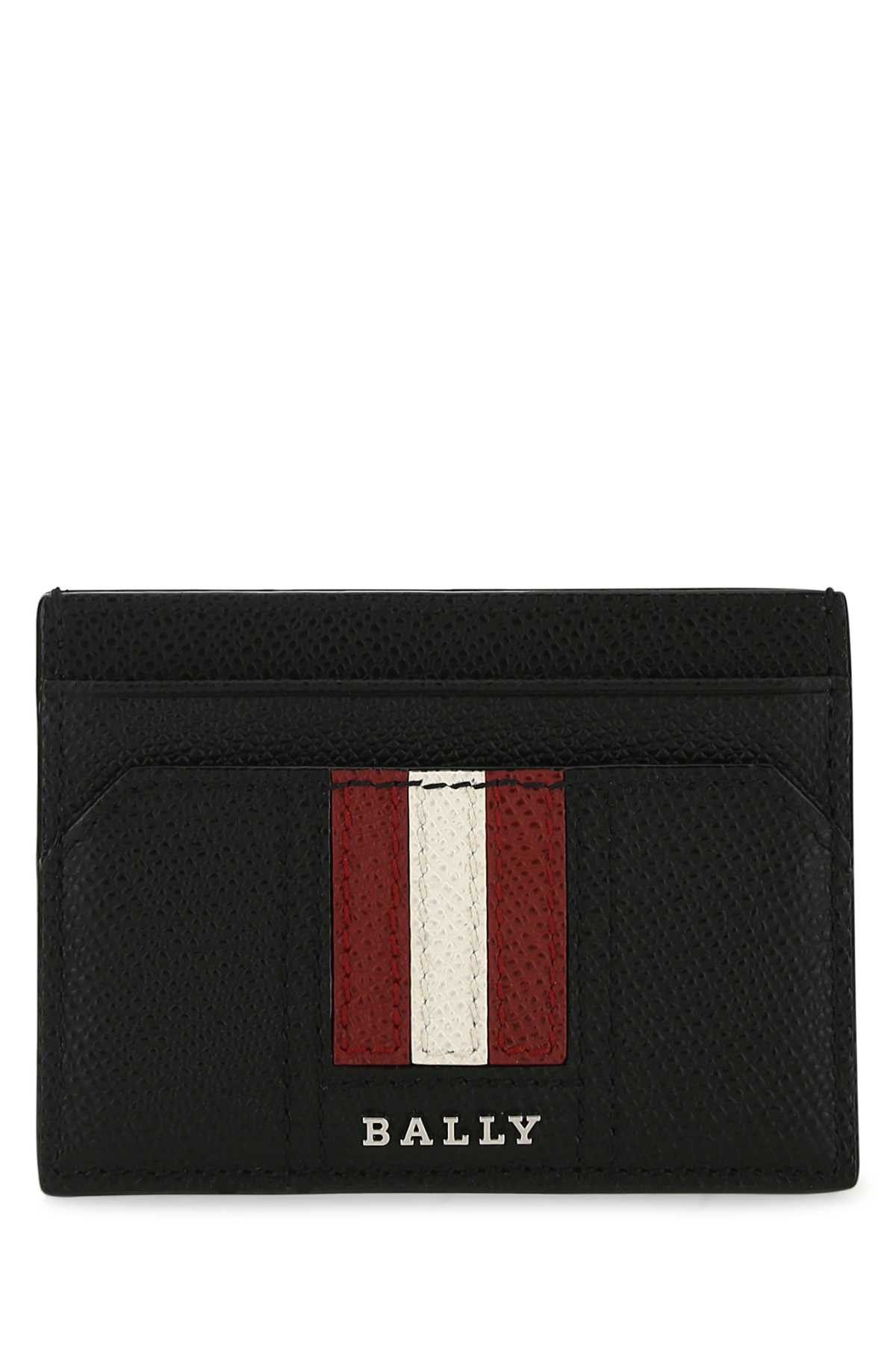 Bally Black Leather Thar Card Holder | Grailed