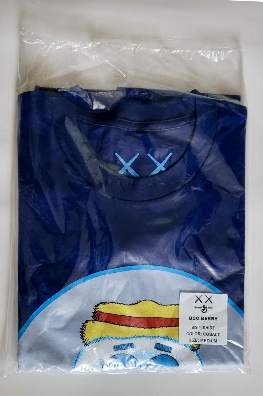 Kaws 🔥KAWS x General Mills Monsters Cereal “Boo Berry” T-shirt | Grailed