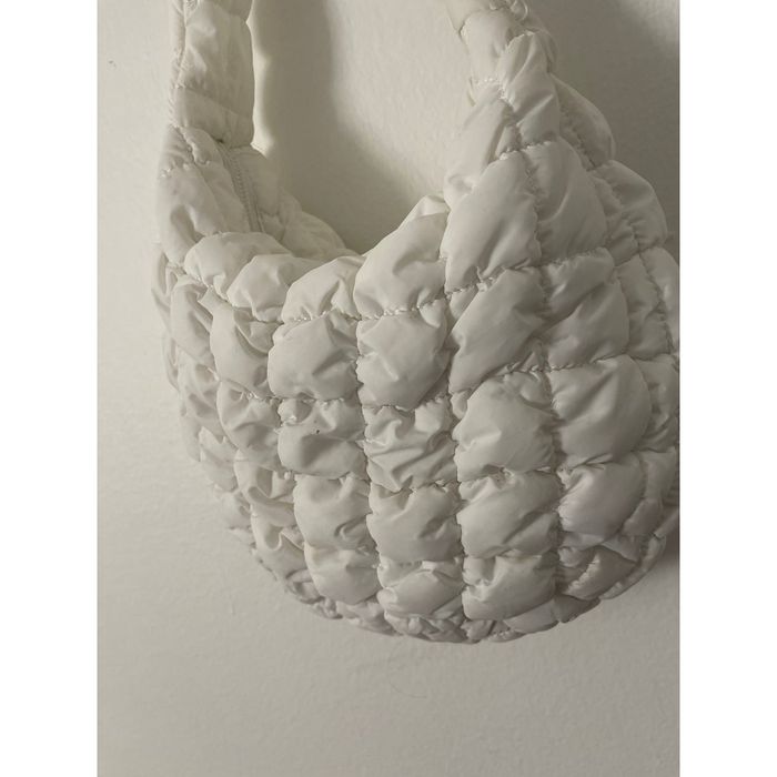 Designer NEW PUFFER BAG / PURSE WHITE SMALL | Grailed