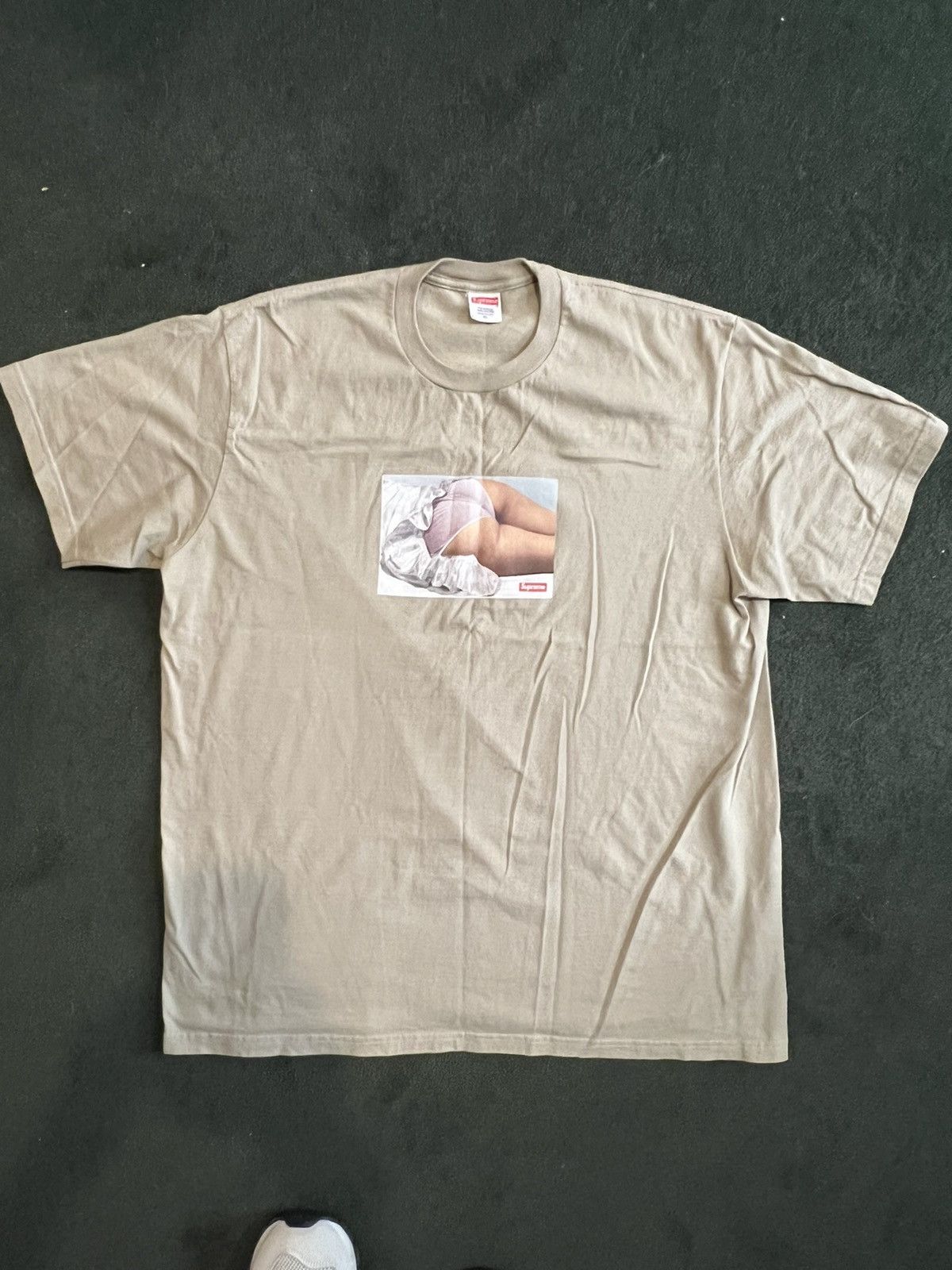 Supreme Supreme Maude Tee - Tan | Grailed