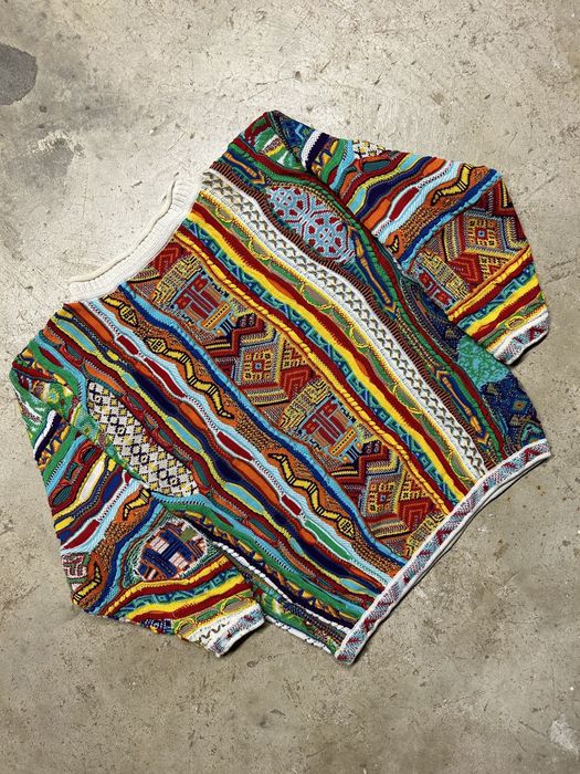 Vintage Rare Vintage 90s Coogi Jungle Animals Sweater | Grailed