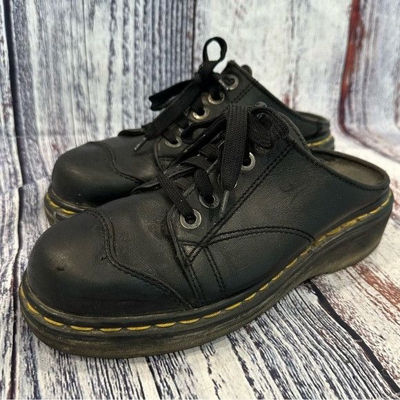 Dr. Martens Vintage 90’s Dr. Marten’s 9936 Backless Leather Lace Up ...