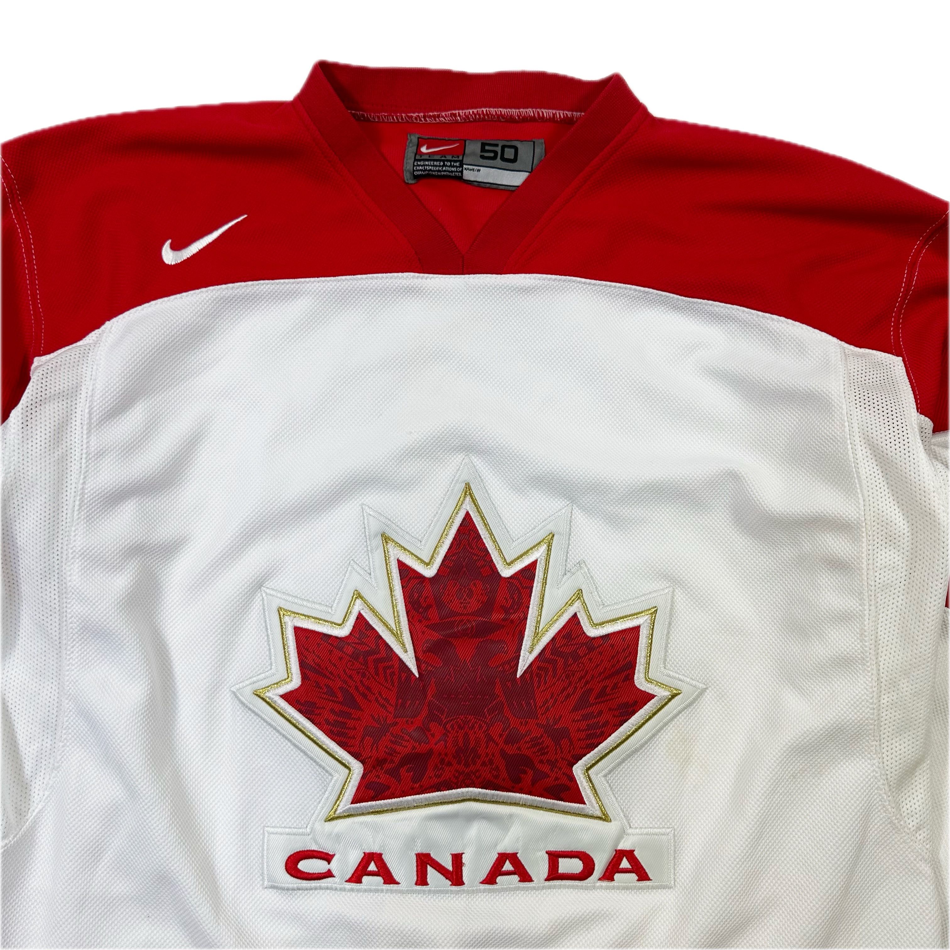 Streetwear Vintage Nike Team Team Canada Big Patch Olympics Hockey ...