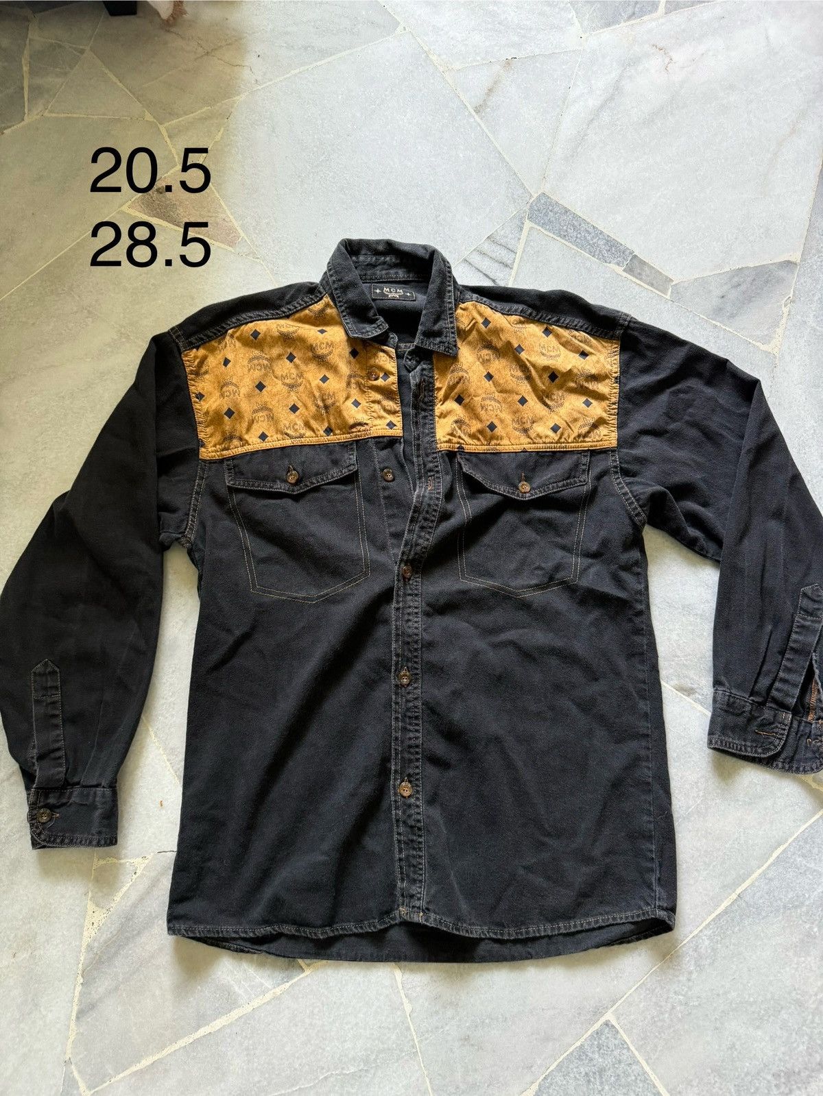 MCM RARE Vintage MCM buttonups made in Italy | Grailed