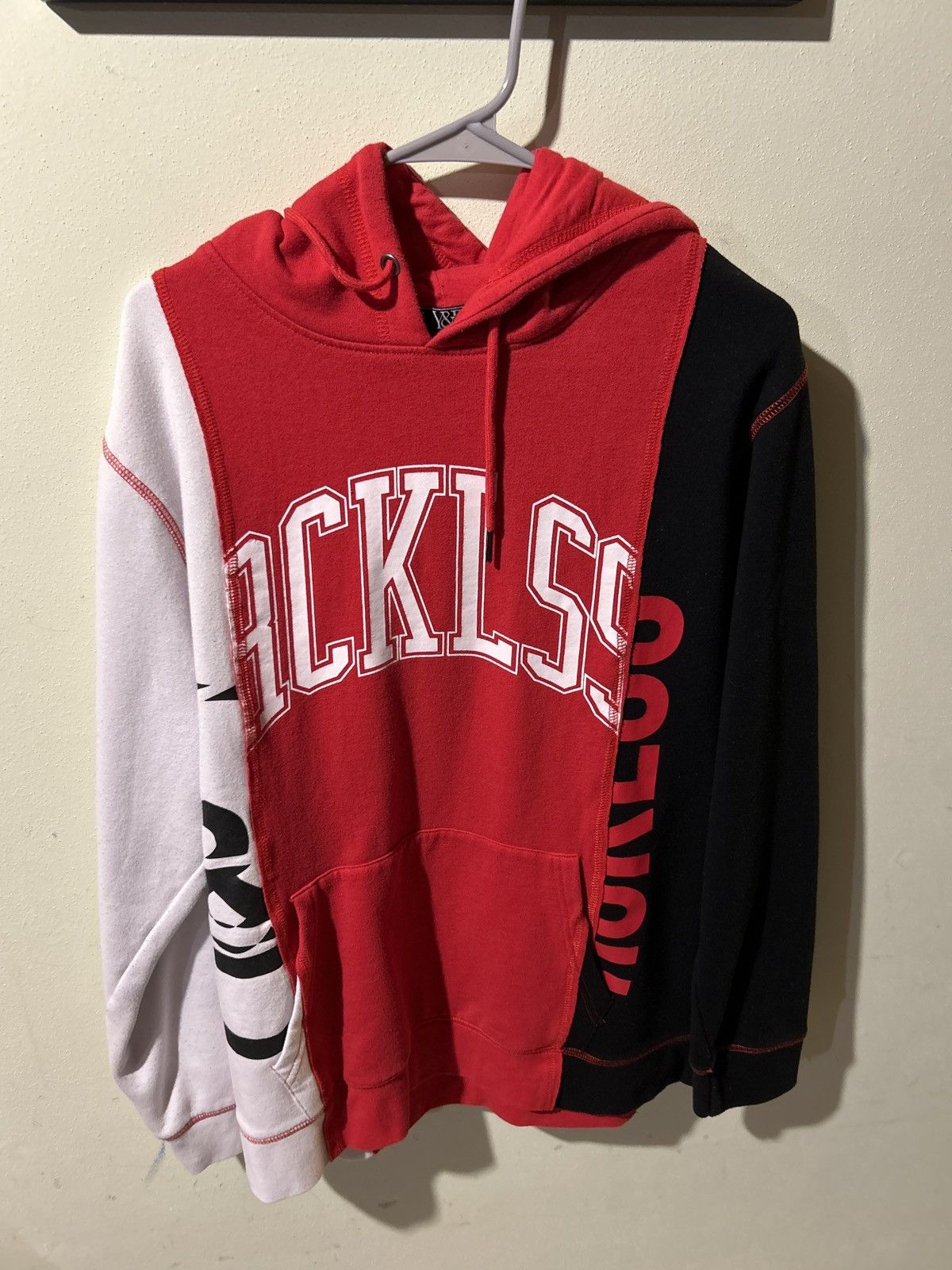 Young And Reckless Tri-Color Young and Reckless Hoodie | Grailed