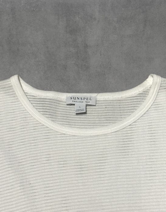 Sunspel Sunspel basic white T-shirt | Grailed