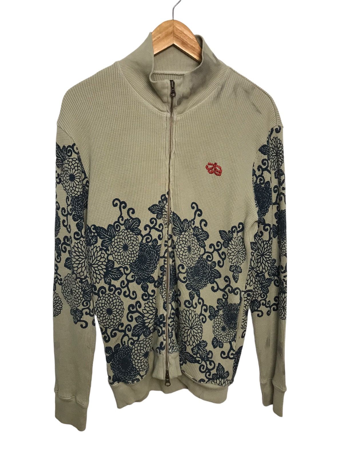 Japanese Brand × Vintage Karakuri Flower Design Jacket | Grailed