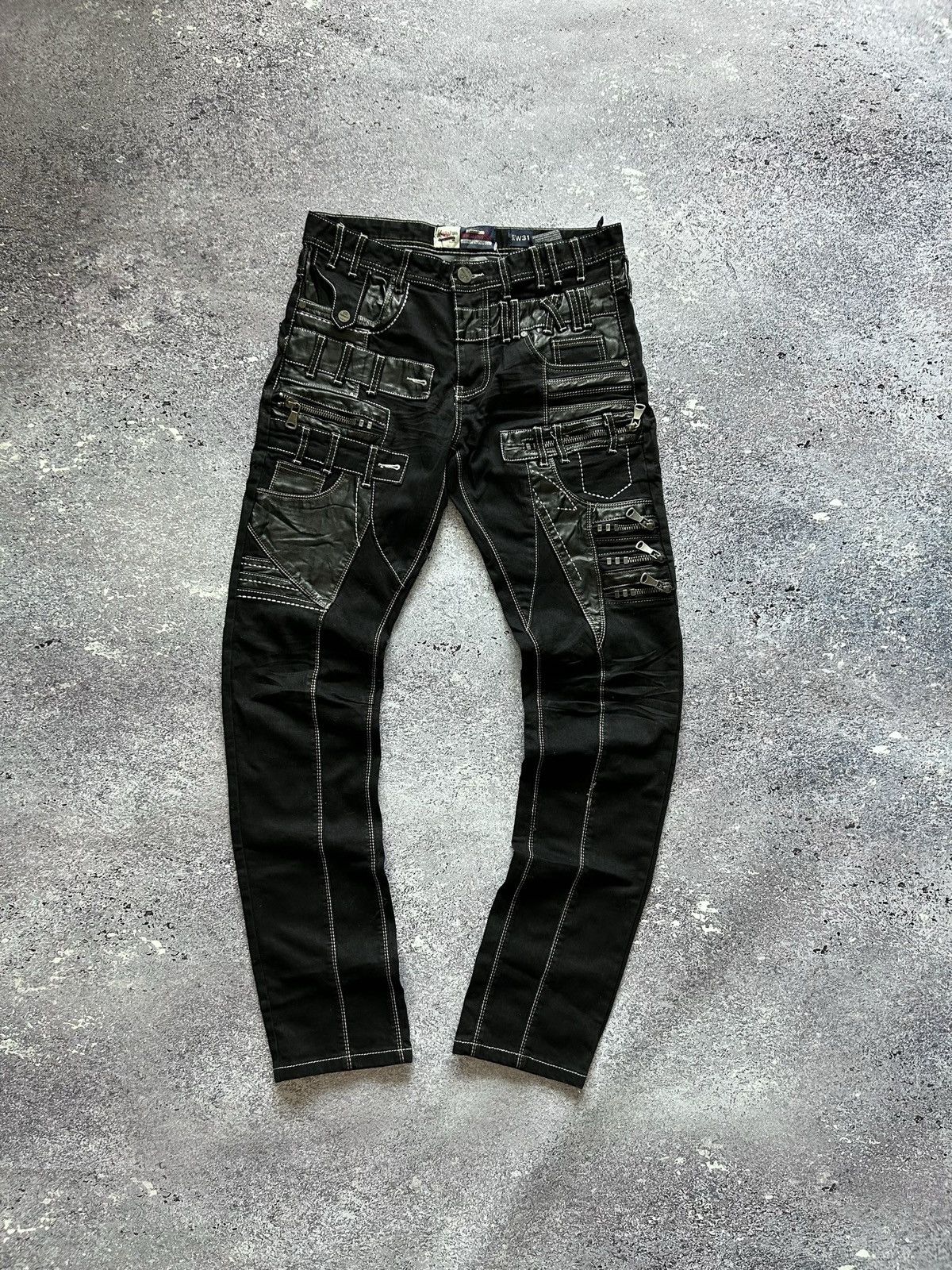 Vintage Vintage Japanese Zipper Jeans Skinny Opium Style Hype Street ...