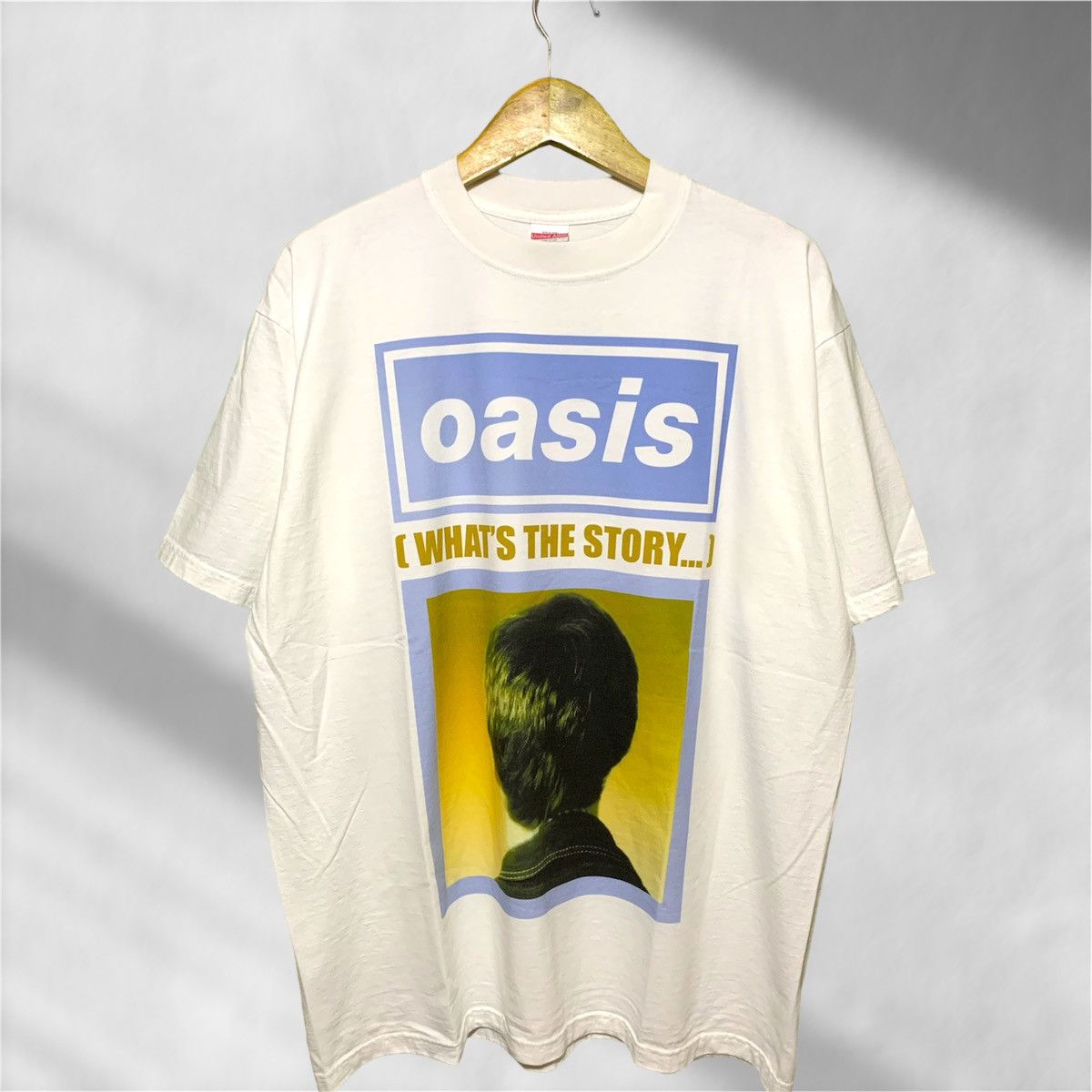 Custom 🔥Rare🔥 Oasis what’s The Story not nirvana sade rush bjork | Grailed