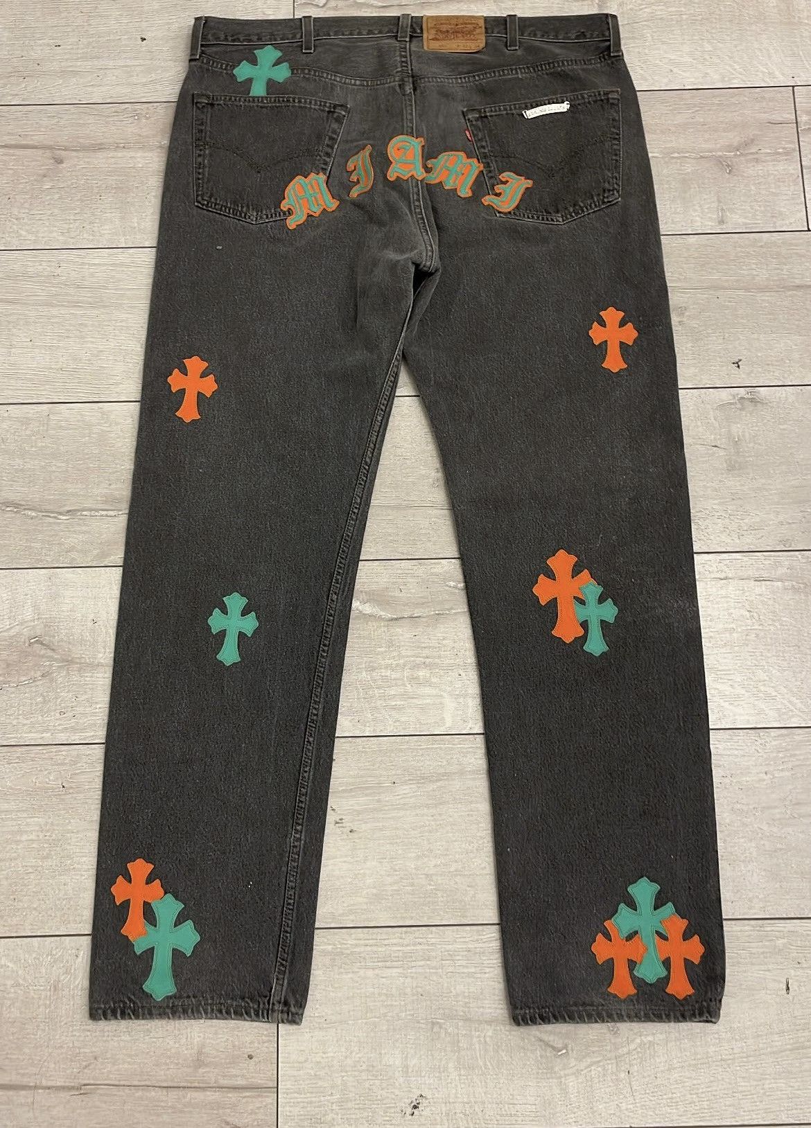 Chrome Hearts CHROME HEARTS MIAMI CITY JEANS | Grailed