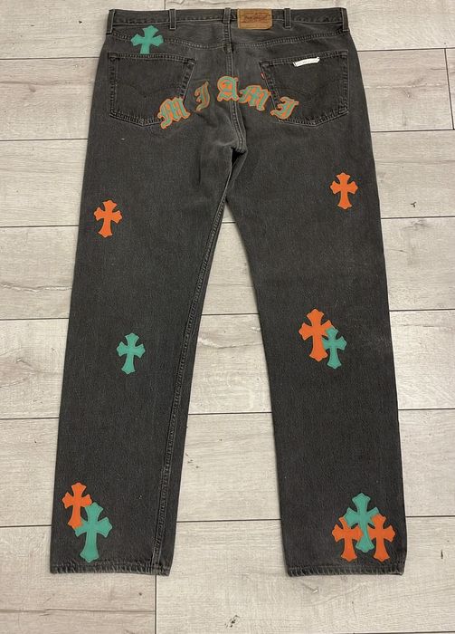 Chrome Hearts CHROME HEARTS MIAMI CITY JEANS | Grailed