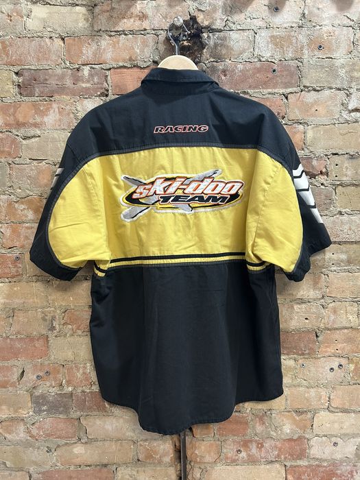 Vintage Ski-Doo Racing Button Up Shirt | Grailed