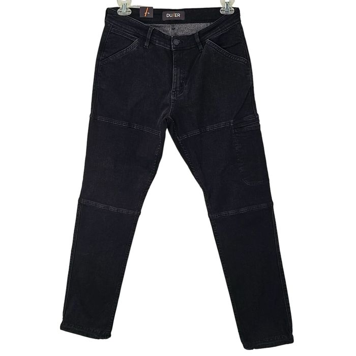 Duer DU/ER Denim Summit Pant Jeans Fleece Lined Duer Winter Snow | Grailed