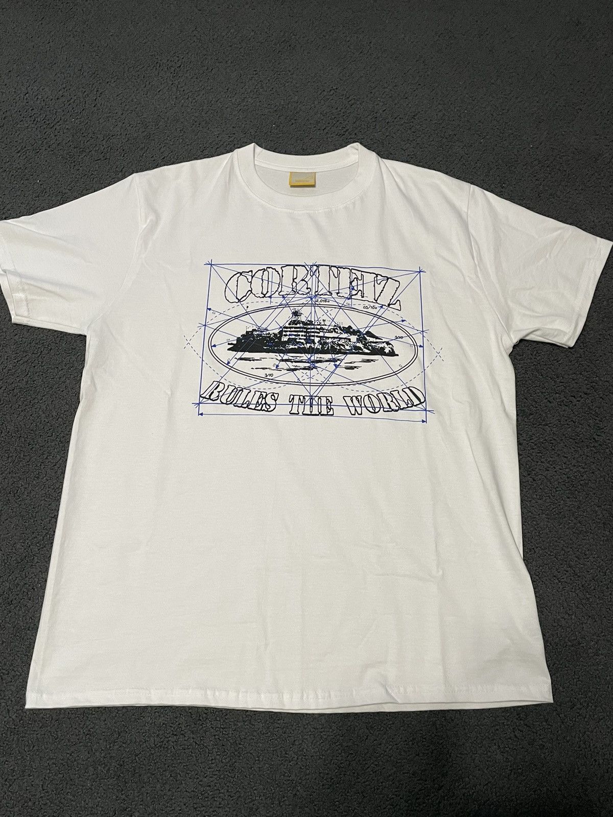 Corteiz Corteiz Alcatraz Math Tee | Grailed