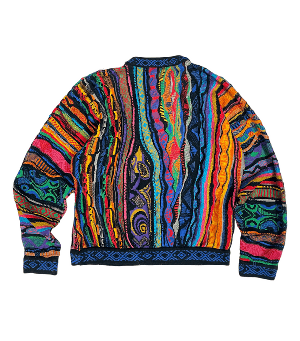 Vintage RARE Vintage 90s Rainbow coloured Coogi sweater | Grailed